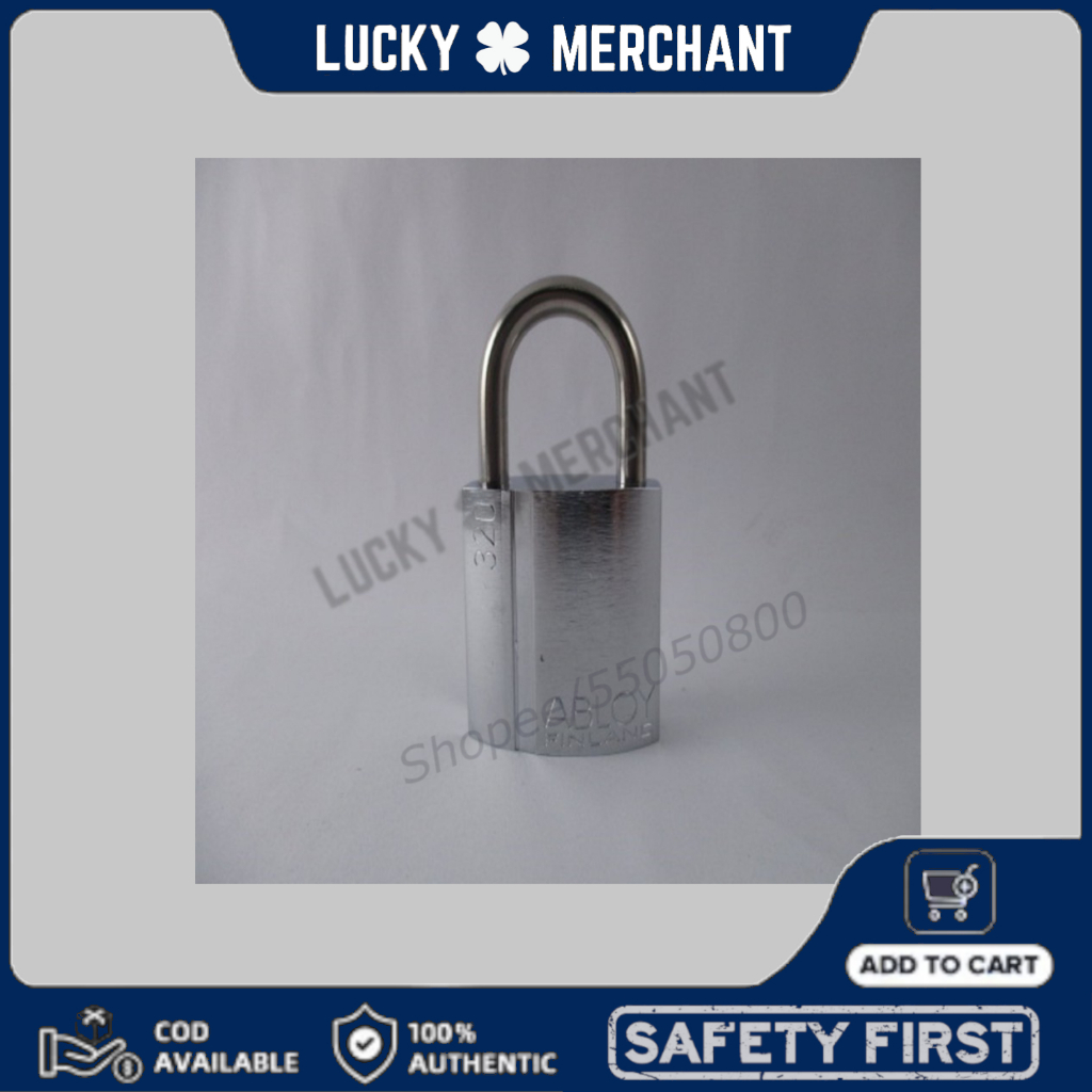 Abloy Padlock PL320/20 High Security (Chrome) | Shopee Philippines