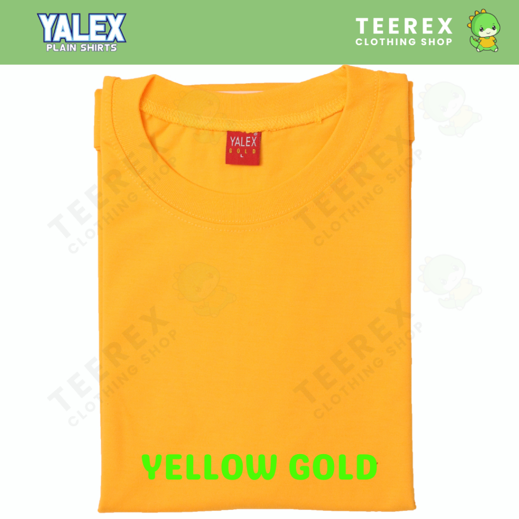 YALEX PLAIN SHIRT (RED LABEL) SHADES OF YELLOW (ORANGE MUSTARD YELLOW ...