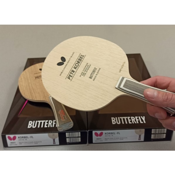 Butterfly Petr Korbel 5Ply 6.0mm 89g Blade orig table tennis blade ...
