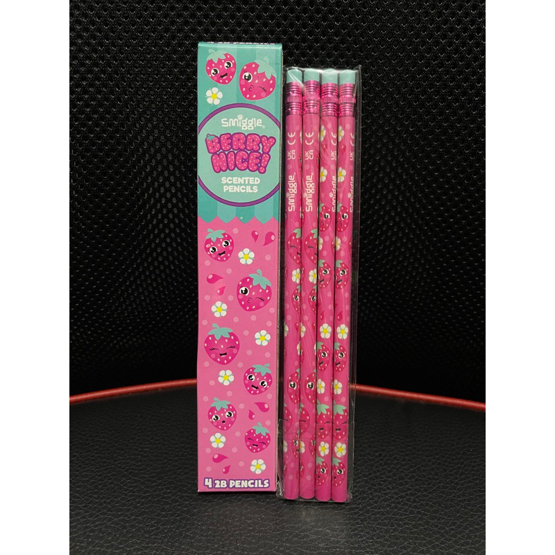 Smiggle Scented Pencil Pack 4pcs (100% authentic) | Shopee Philippines