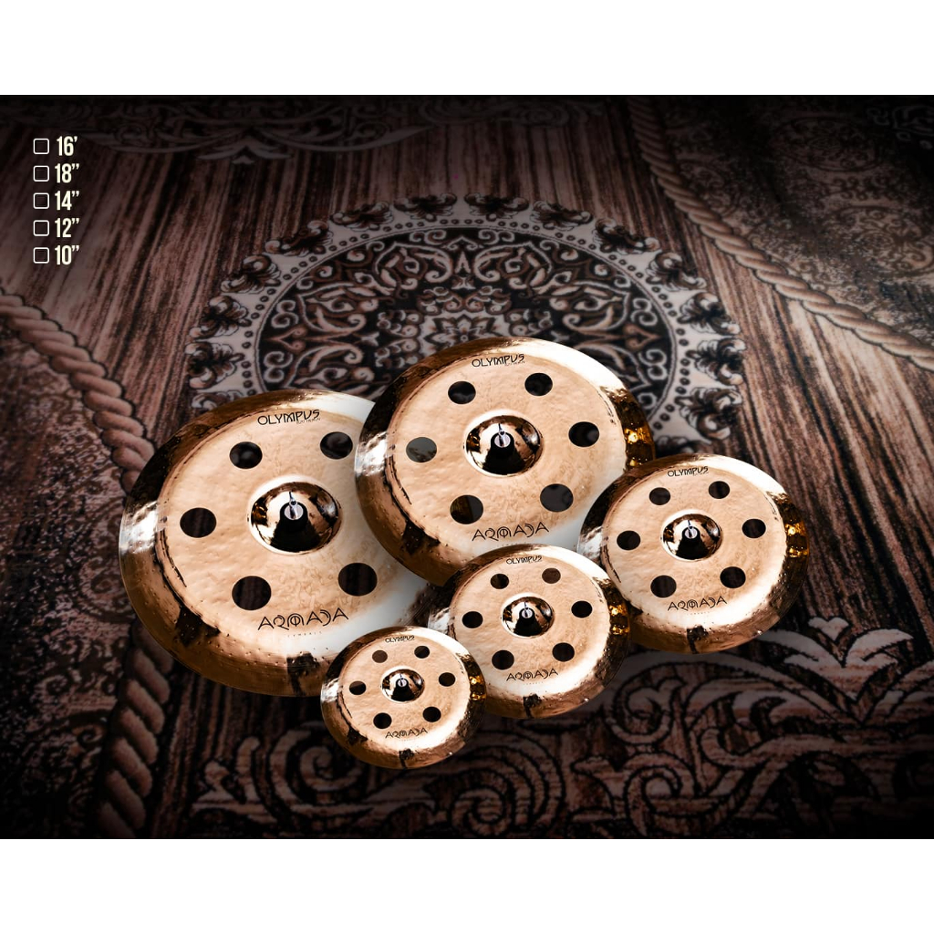 Armada Olympus B20 China STACKER 6 Cymbals | Shopee Philippines