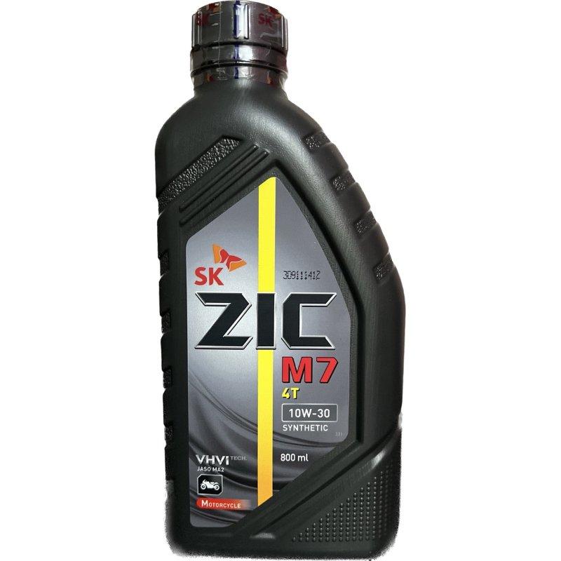 SK ZIC M7 4T 10W-30 Synthetic Motorcycle Oil 800 ML | Shopee Philippines