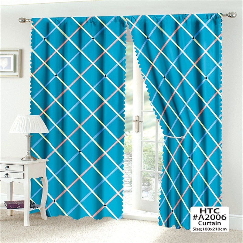 2170 Curtain New Gold Beige Brown Curtain Design Kurtina 100x210cm Home ...