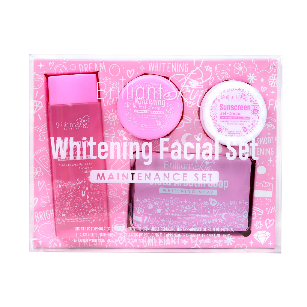 Brilliant Skin Whitening Facial Set New Packaging (Maintenance Set ...