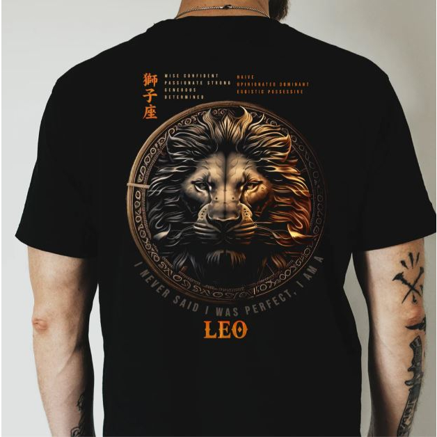 LEO MYTHOLOGY - 100% Cotton T-Shirt - Vortex Wear PH | Shopee Philippines