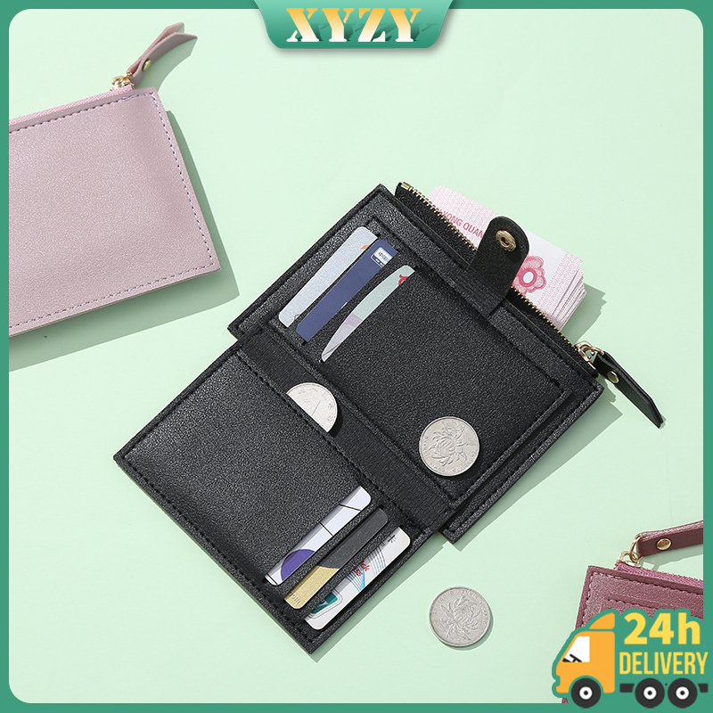 Short money flip purse cute simple student change purse women's simple ...