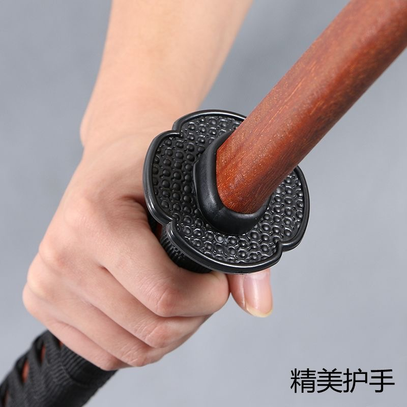 100cm High solid wood Katana prop cosplay Japan wooden sword samurai ...