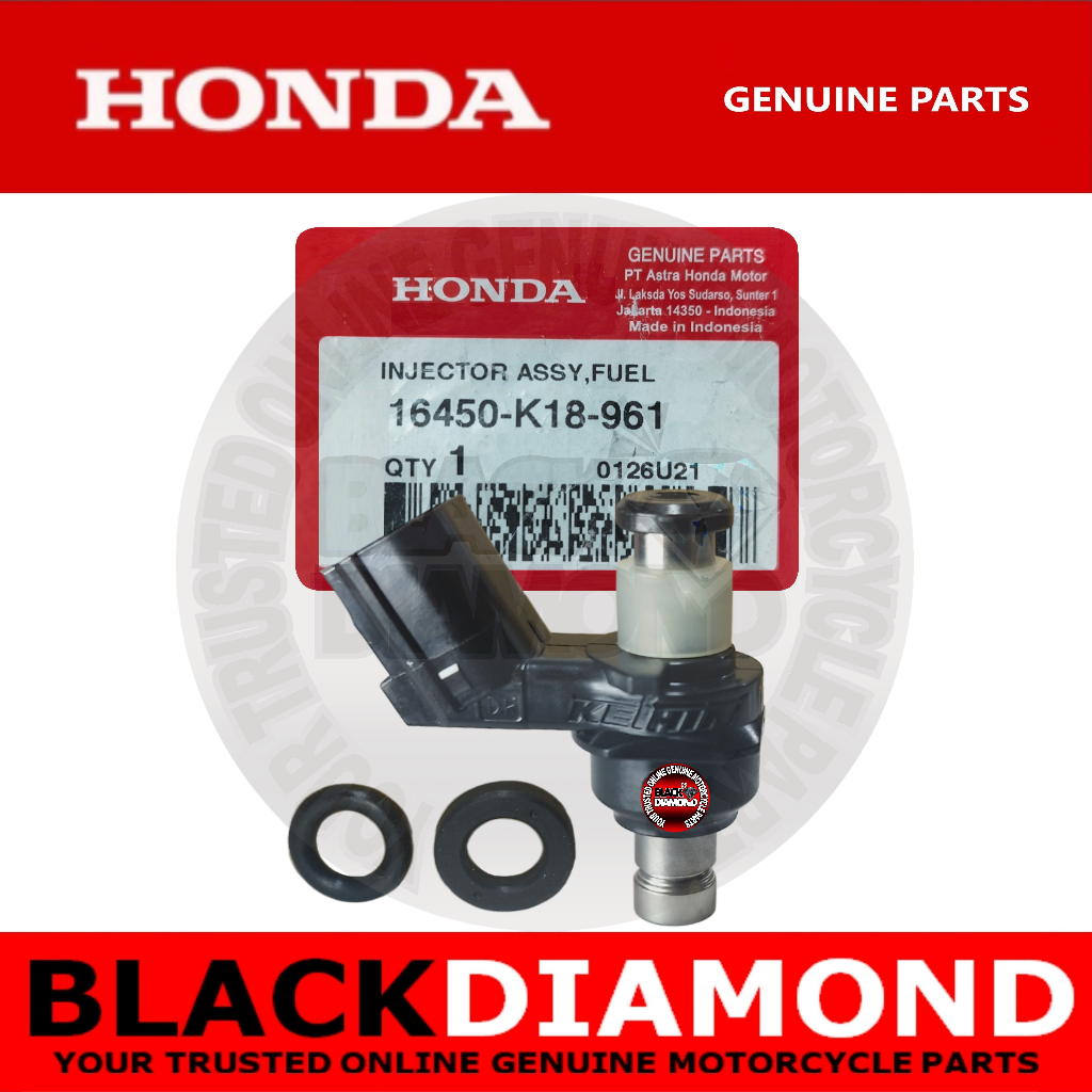 JOEY - ORIGINAL HONDA CLICK 125i (V2 & V3) | FUEL INJECTOR, ASSEMBLY ...