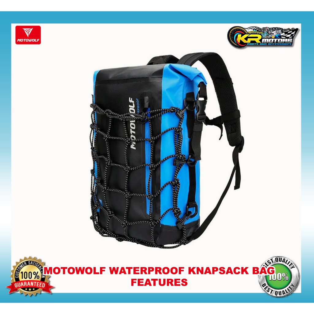 Motowolf Waterproof Backpack / Knapsack Bag / Outdoor Sports Riding Bag ...