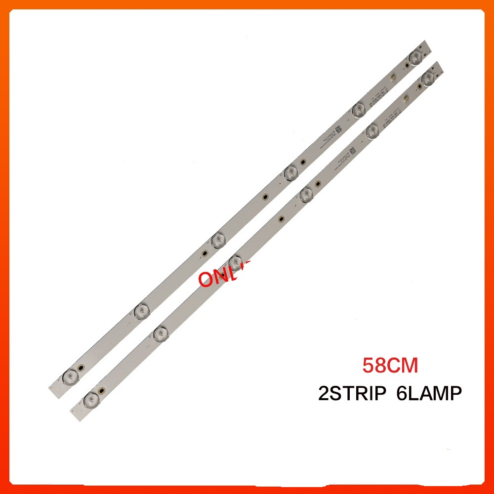 2Pcs/Set 32Inch MS-L1343 Led Backlight Strip 6LED Backlight For ACE 32" LED TV Model | Shopee ...