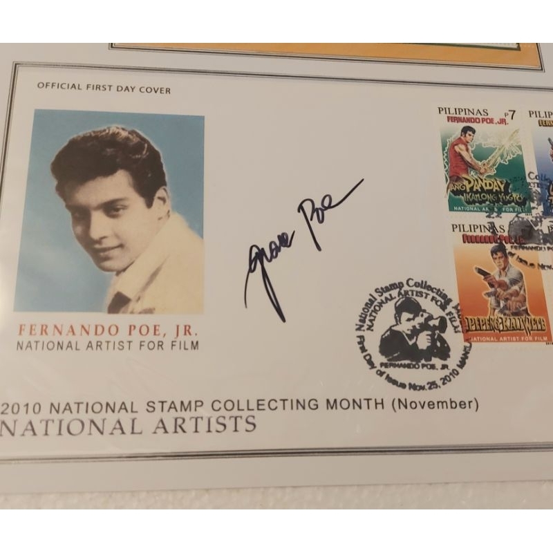 2010 set of 2 album Fernando Poe Jr. FPJ National Artist with signature ...