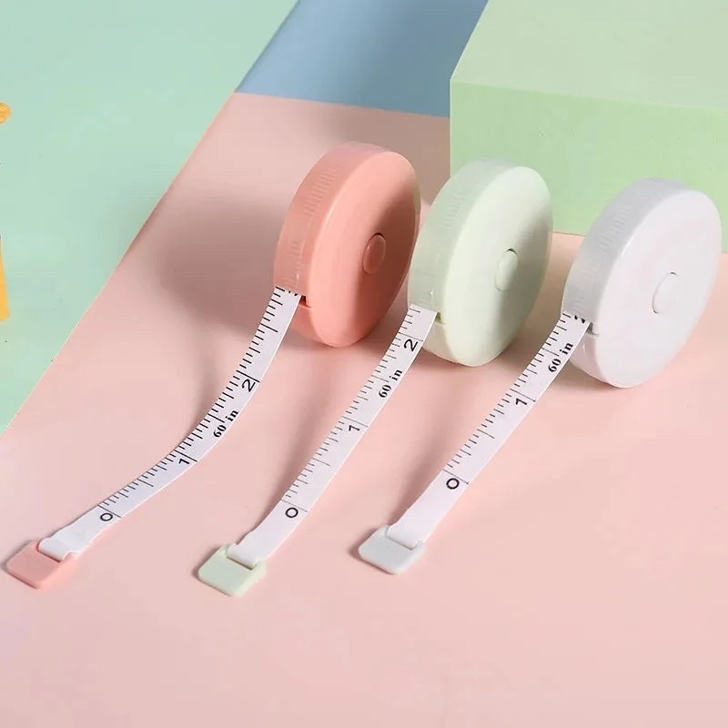 Mini Tape Measure 150cm Measuring Clothes Soft Rule 60 Inches | Shopee ...