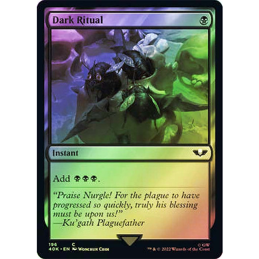 Magic the Gathering | Dark Ritual | Shopee Philippines