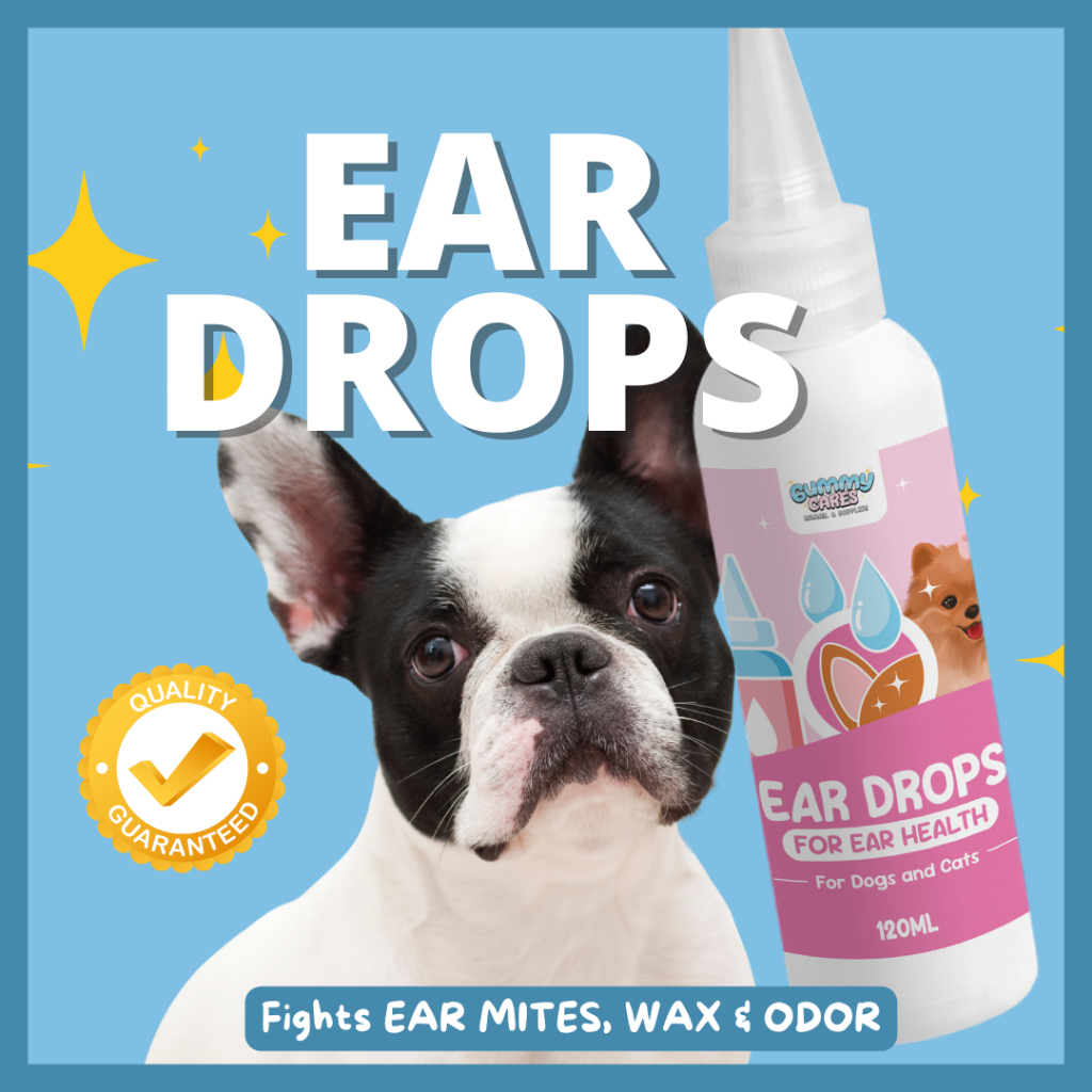 EAR DROPS Pet Hygiene Ear Drop Ear Cleaner by GUMMYCARES Pet Bath Pet ...