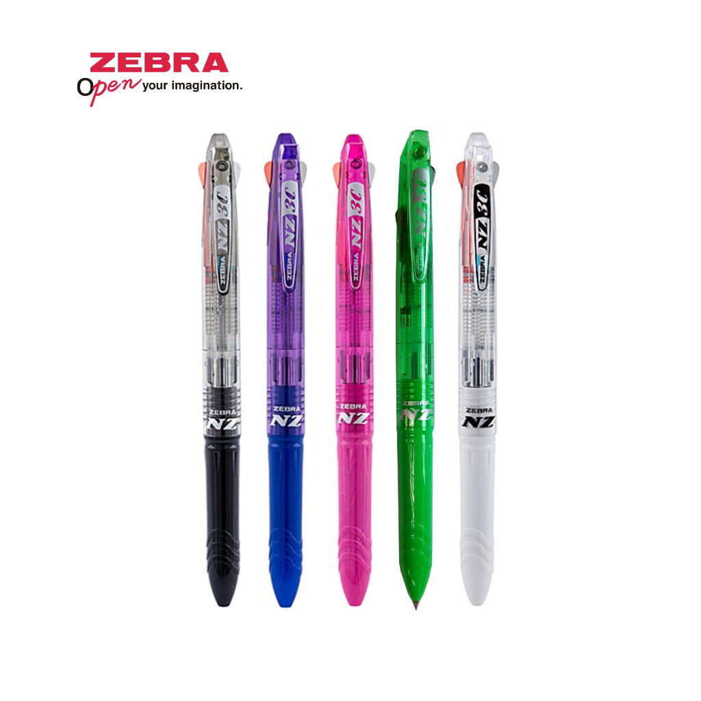 Zebra Pen 3 Color Ballpoint Pen 0.7mm | Shopee Philippines