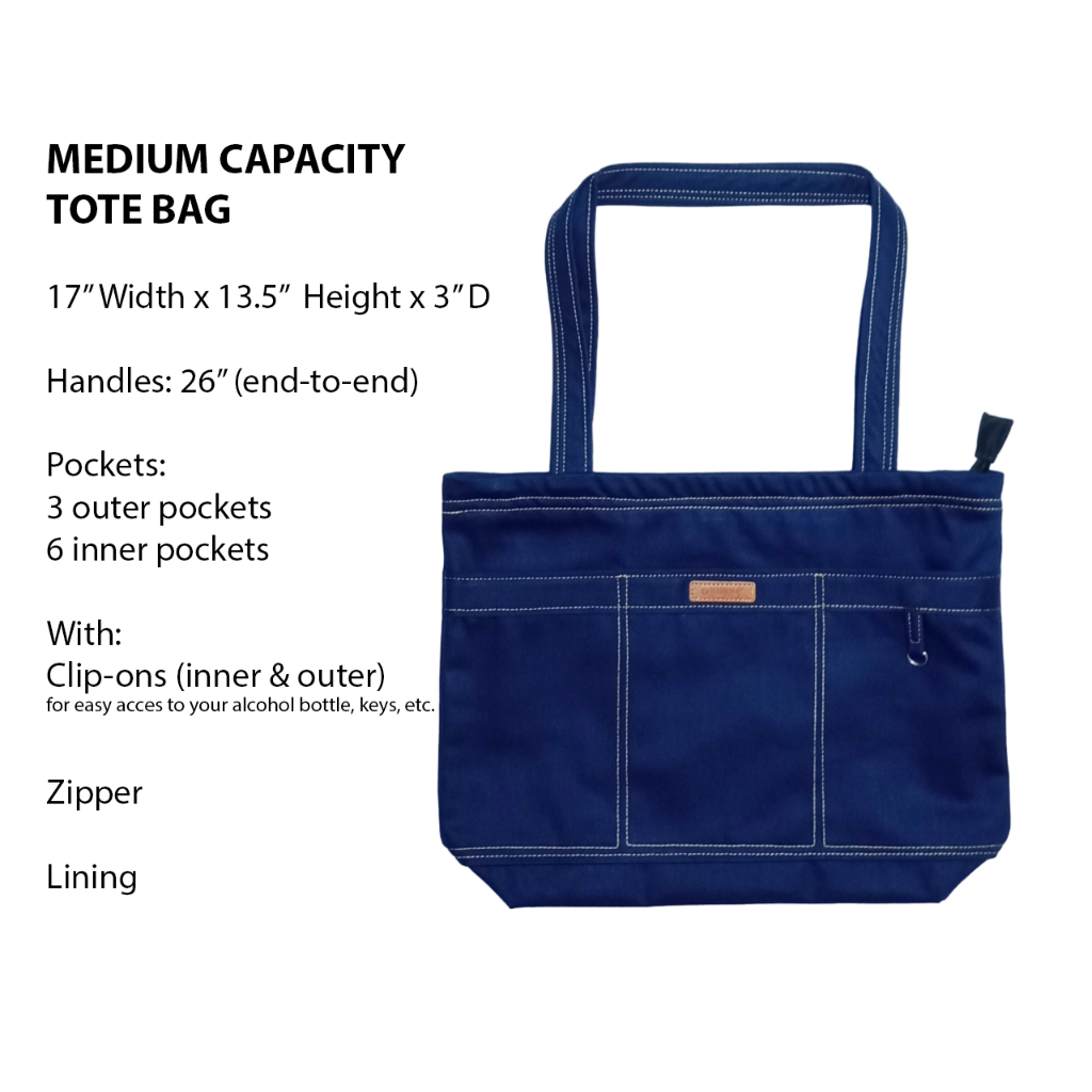MEDIUM CAPACITY SHOULDER TOTE BAG | Shopee Philippines