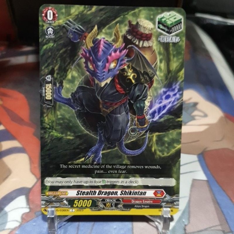 STEALTH DRAGON, SHIKINTAN C DSS05 CARDFIGHT VANGUARD ENGLISH | Shopee ...