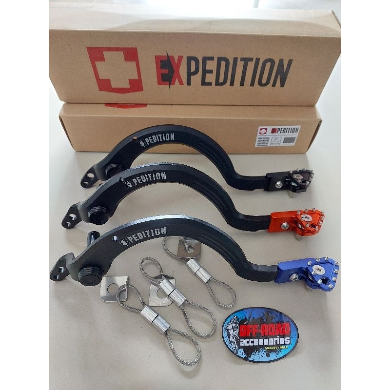 WR155r expedition CNC brake pedal foldable | Shopee Philippines