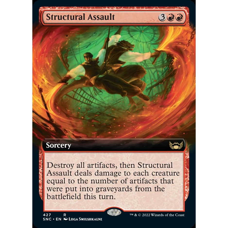 Structural Assault (Extended Art) - Streets of New Capenna (SNC ...