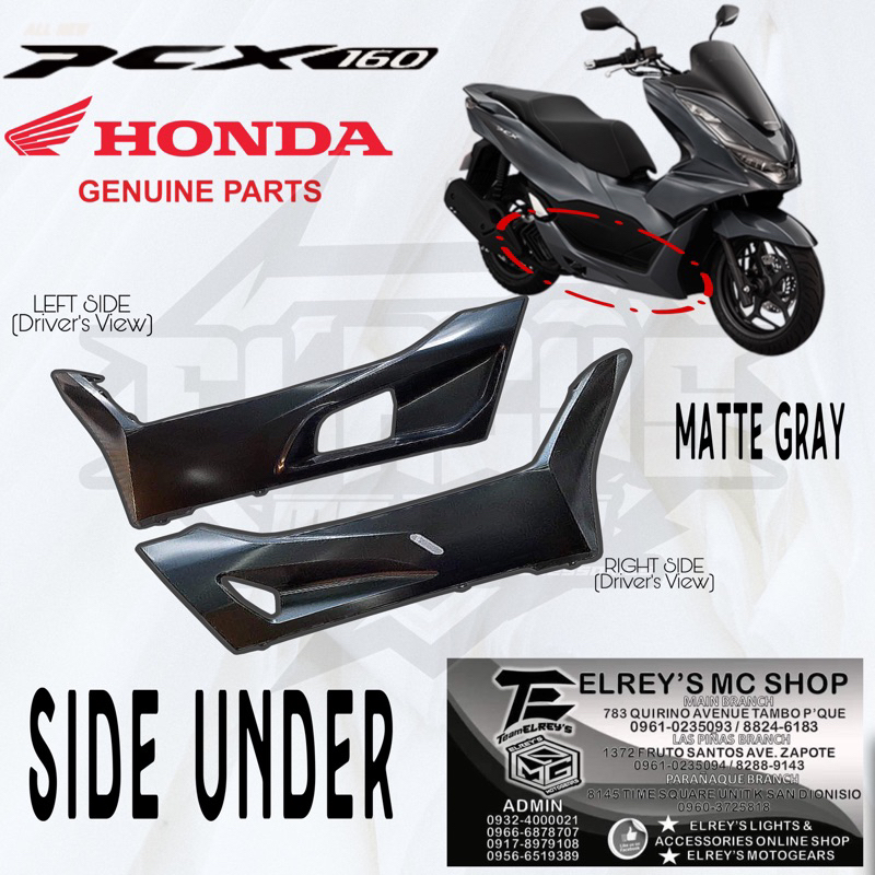 SIDE UNDER FLOOR FOR PCX 160 GRAY | Shopee Philippines