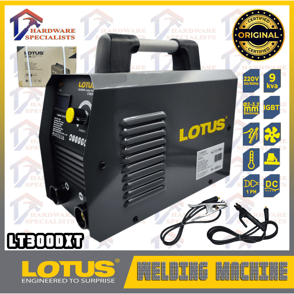 Lotus Stick/SMAV Welding Machine 300A LT300DXT Original Authentic ...