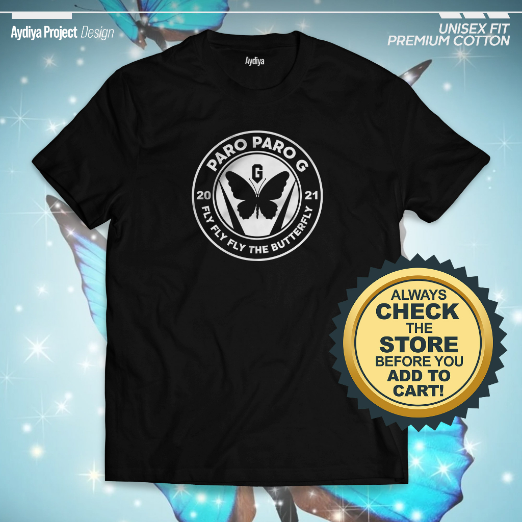 Paro Paro G Logo Emblem Shirt - FU - Aydiya Clothing | Shopee Philippines
