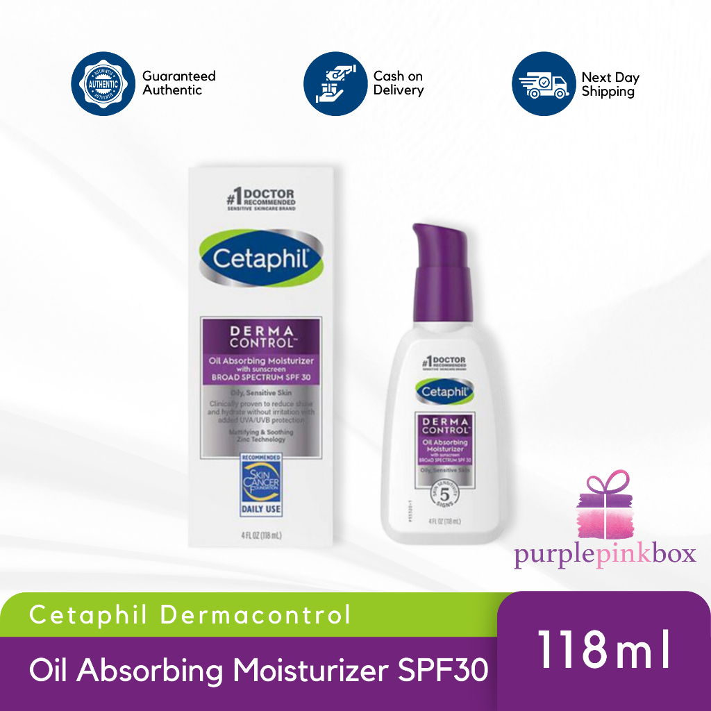 Cetaphil Dermacontrol Oil Absorbing Moisturizer SPF30 118ml | Shopee ...