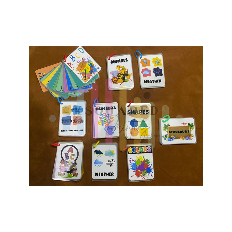 Laminated Educational Flash Card | Shopee Philippines