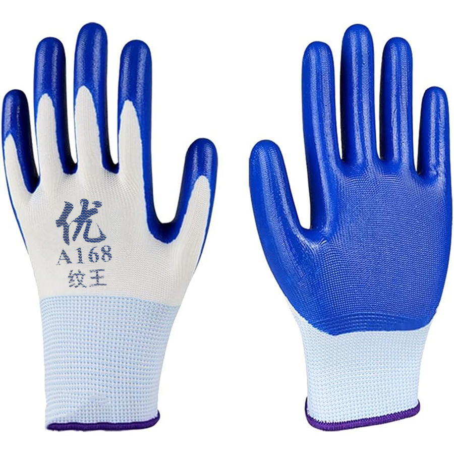 Blue Rae 12 PAIRS Gloves Mechanic Working Anti-static Gloves for Work ...