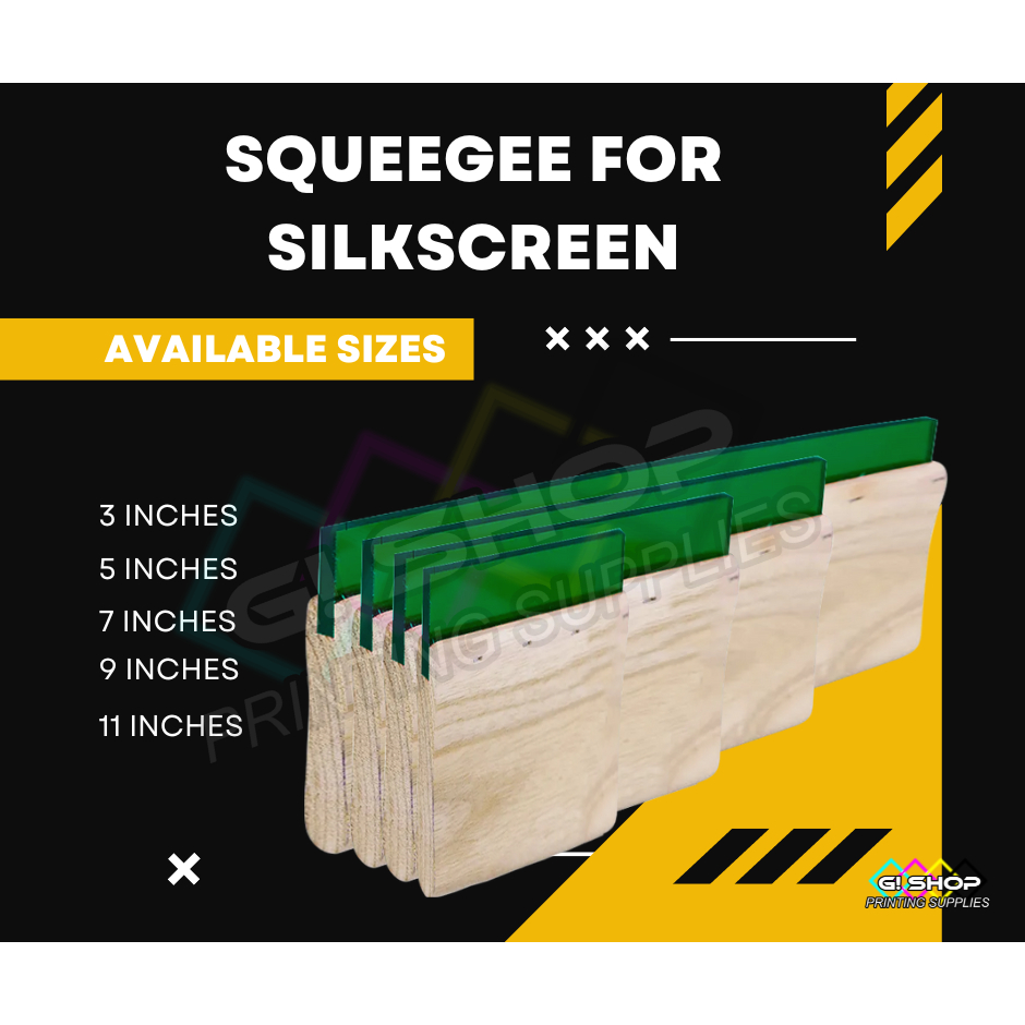 Squeegee for Screen Printing Silk Screen with Wooden Handle 75 ...