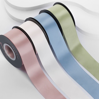 4cm (25 yards/roll) Satin Ribbon Roll Gift Packaging Ribbon Flower ...