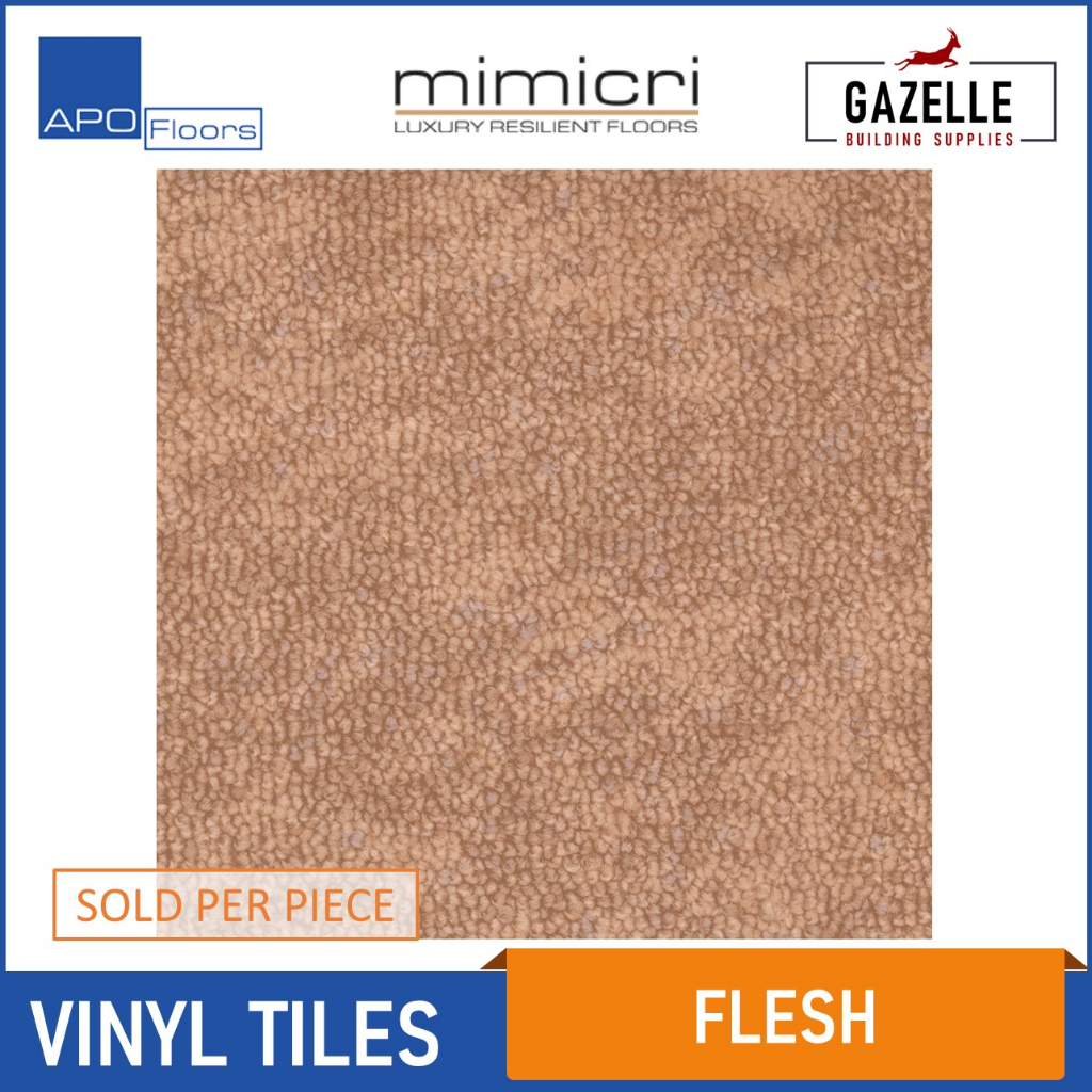 Apo Floor Vinyl Tiles Mimicri Wood, Carpet, and Stone Series 1.3mm ...