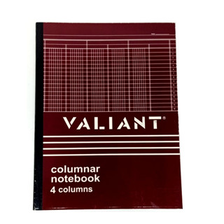 Valiant Columnar Notebook Record Book Journal Ledger Cash Notebook ...