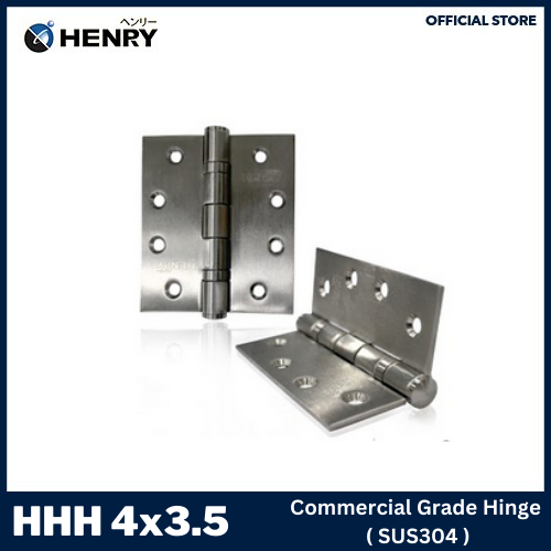 HINGE COMMERCIAL GRADE STAINLESS STEEL 304 - HHH 4X3.5 (HENRY) | Shopee ...