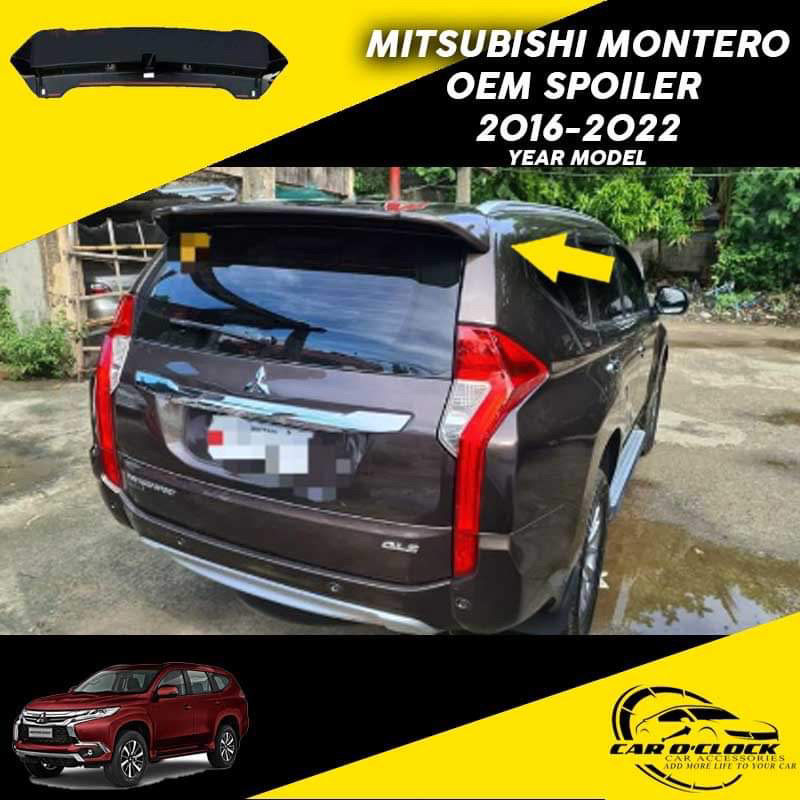 Mitsubishi Montero 2016-2020 Spoiler | Shopee Philippines