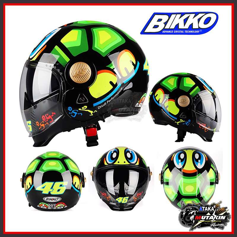 【With ICC 】BIKKO Dual Lens Motorcycle Helmet Full Face Helmet Double ...
