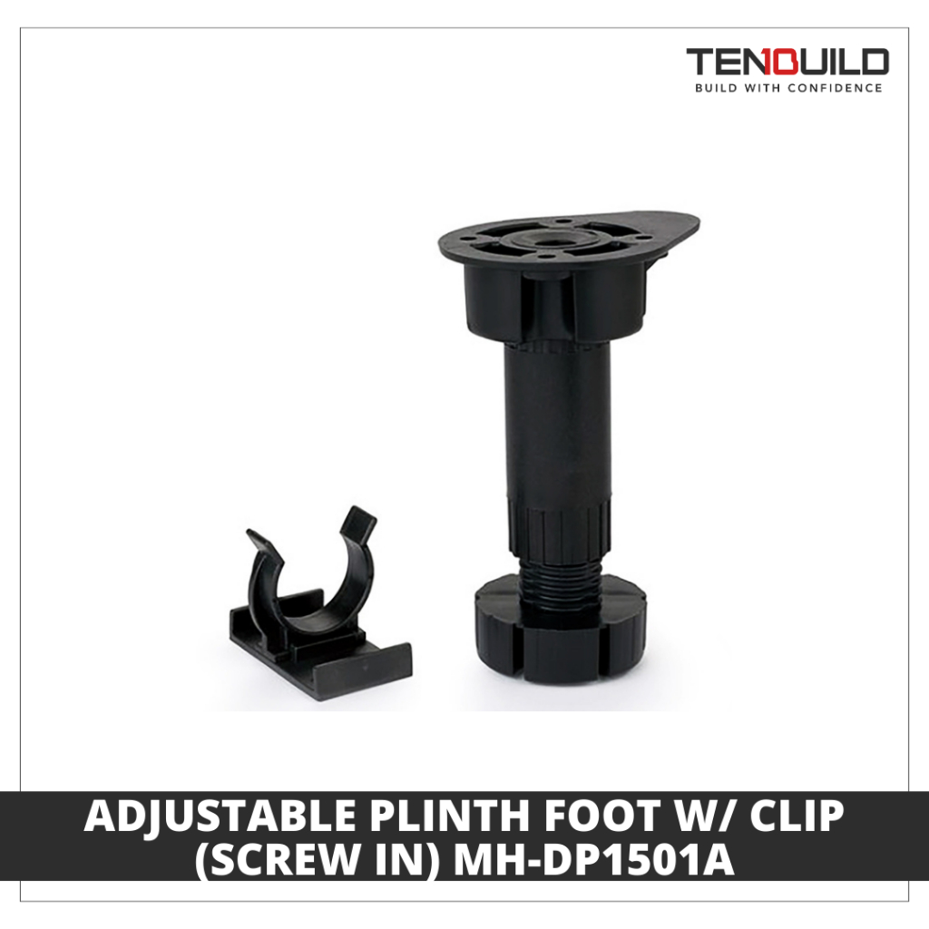 Adjustable Plinth Foot with Clip [Screw in] MH-DP1501A | Shopee Philippines