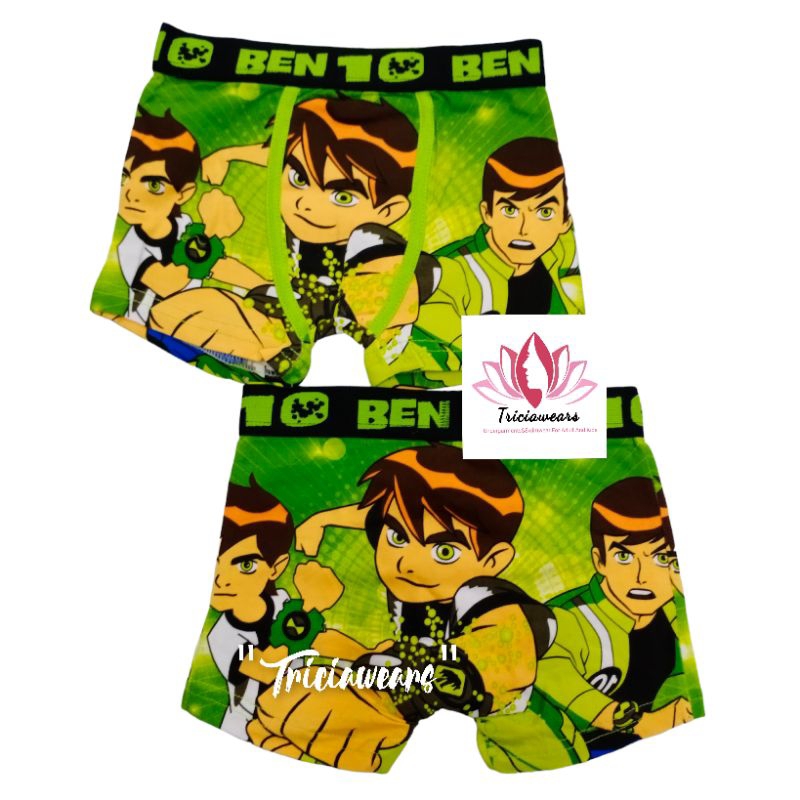 Ben10 Character Boxer Brief For Kids | Shopee Philippines