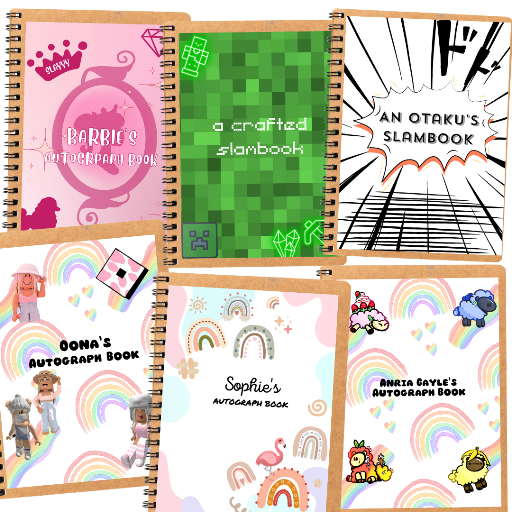 Cara Creations Personalized Autograph Book Slambook / Slumbook | Shopee ...