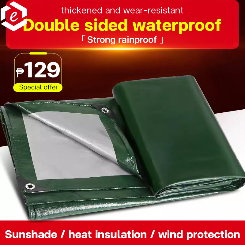 Trapal waterproof makapal Canopy heavy duty outdoor portable tarpaulin ...