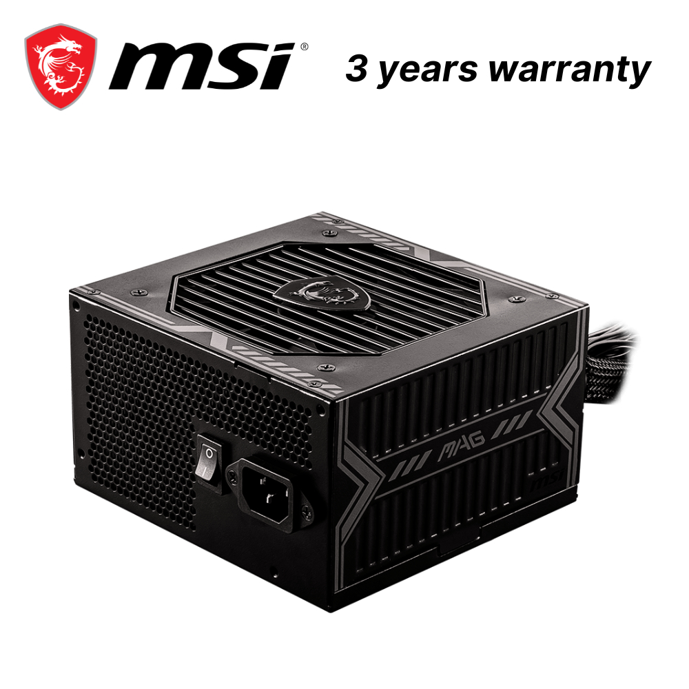 MSI Mag A650BN 650W 80+ Bronze Non-Modular Power Supply Unit | Shopee ...
