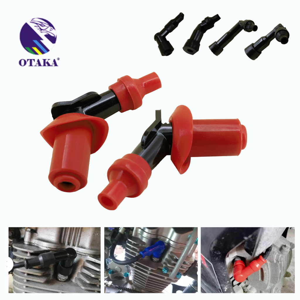 OTAKA MOTORCYCLE SPARK PLUG CAP (JAPAN QUALITY!!!!!) | Shopee Philippines