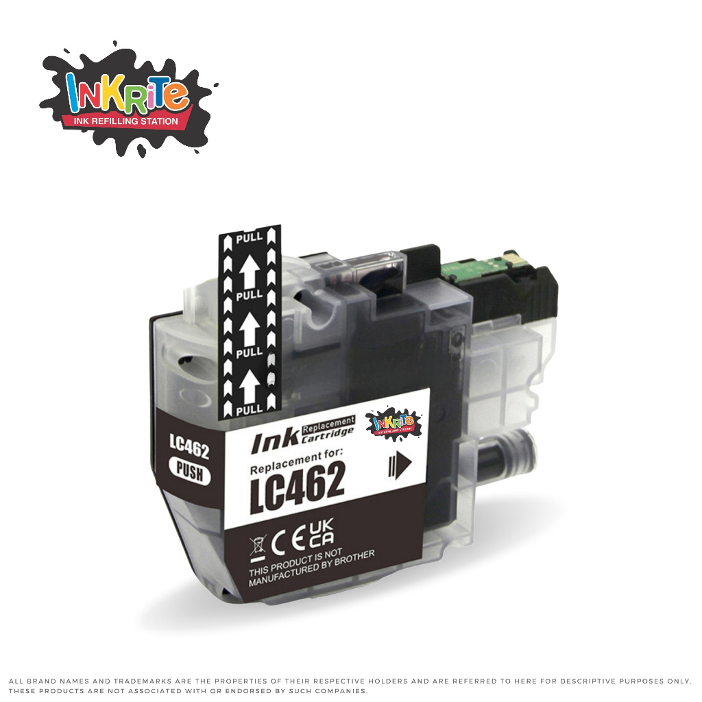 Inkrite LC462 LC 462 Compatible Ink Cartridge for Brother MFC J2340 ...