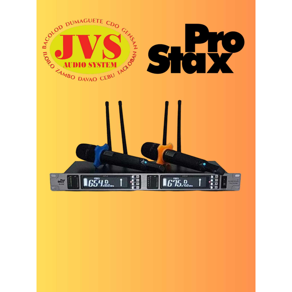 PRO STAX UD-830i Wireless Microphone | Shopee Philippines