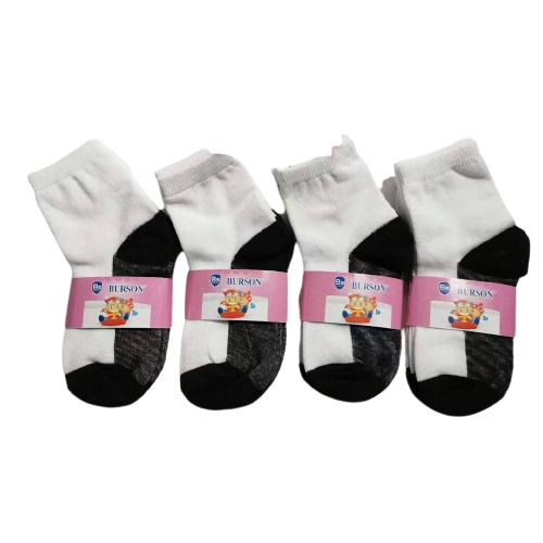 12 Pairs Kids Ankle Socks TH Cotton Socks For Men Women and Student ...