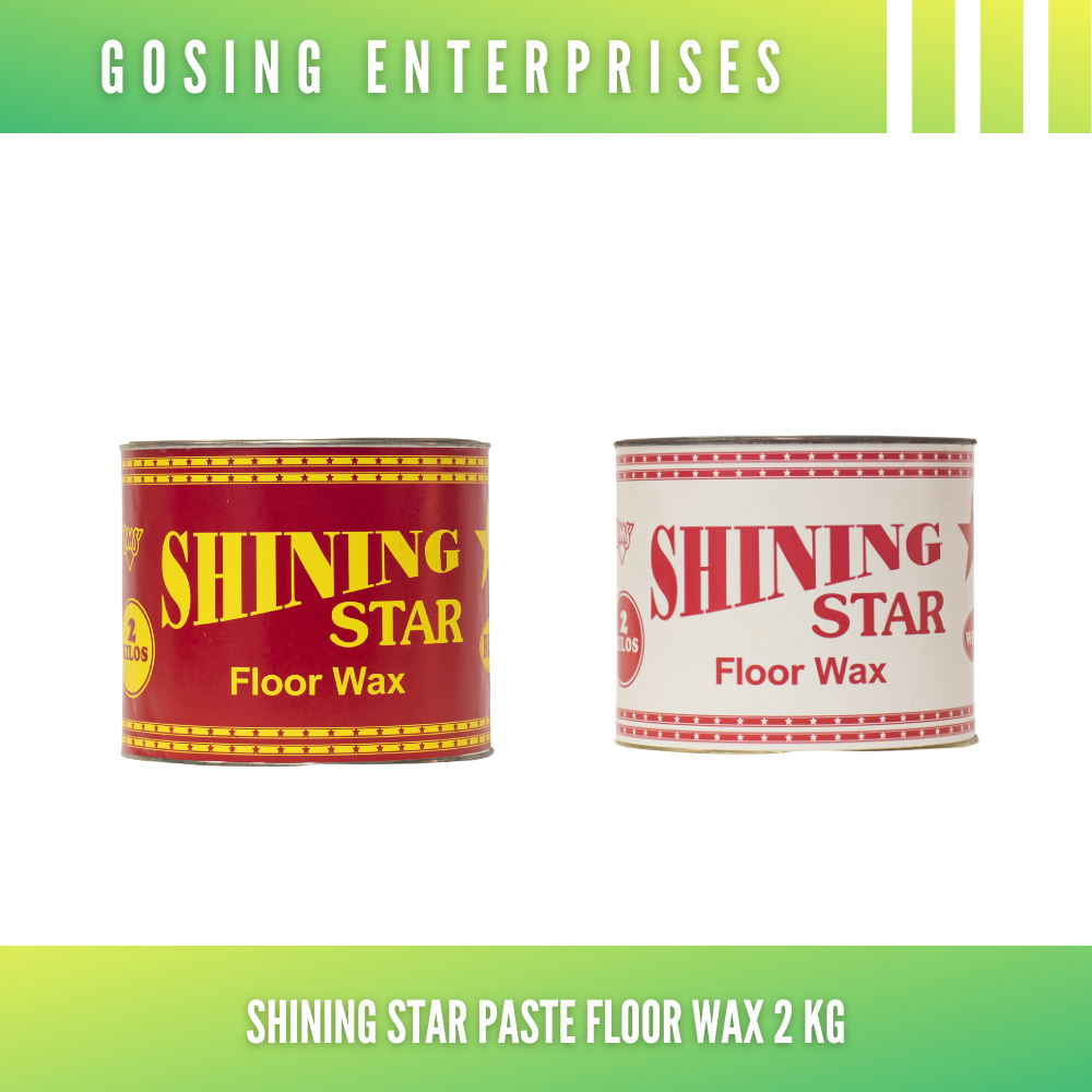 Shining Star Paste Floor Wax Can 2 KG | Shopee Philippines