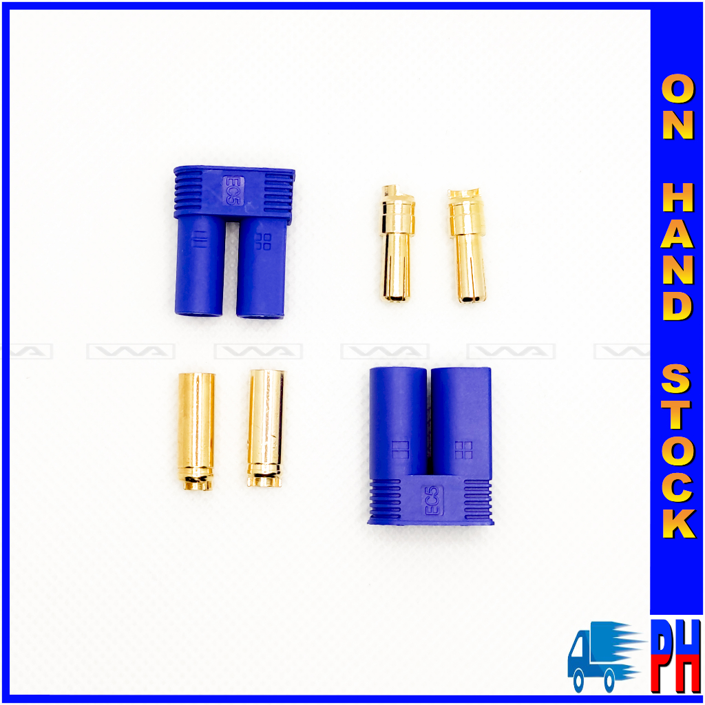 1 Pair of EC5 Banana Plug Bullet Connector | Shopee Philippines