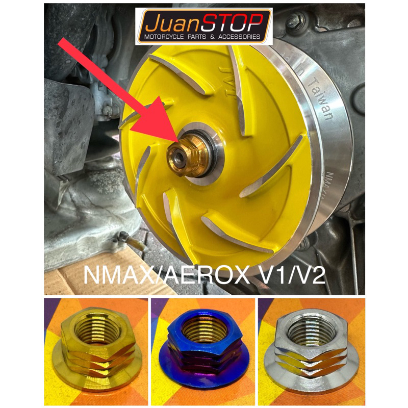 Pulley nut For NmaxV1/V2, AeroxV1/V2 (1PC) | Shopee Philippines