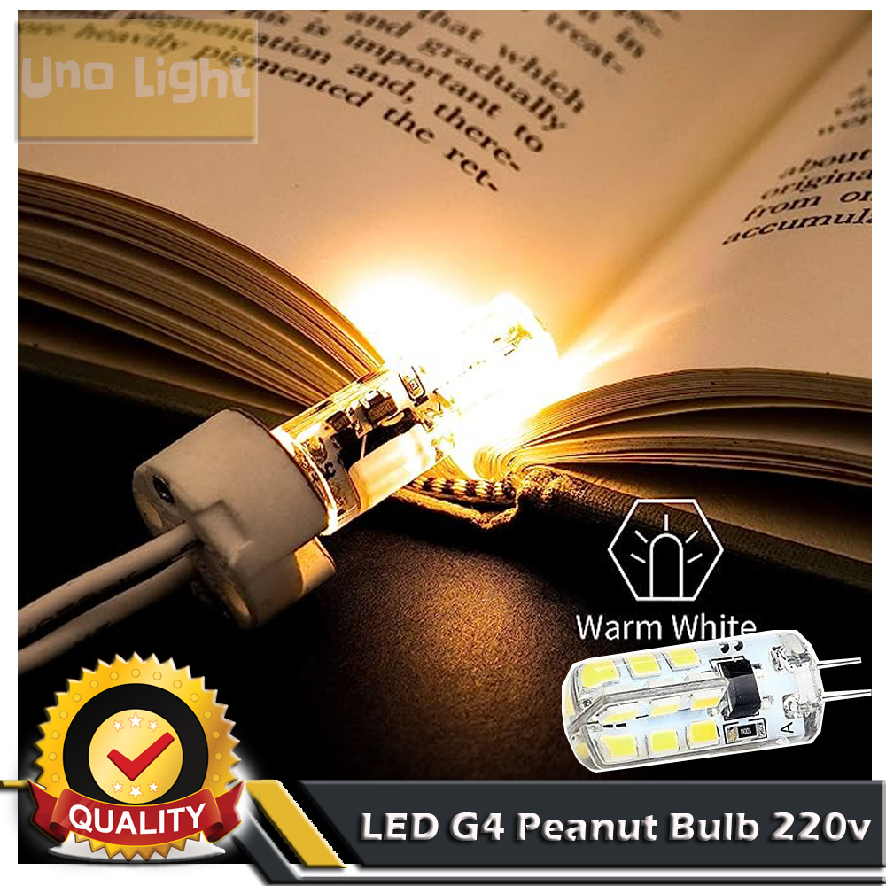 LED Peanut bulb G4 3w 220V Lamp Light Chandelier Light Bulb | Shopee ...