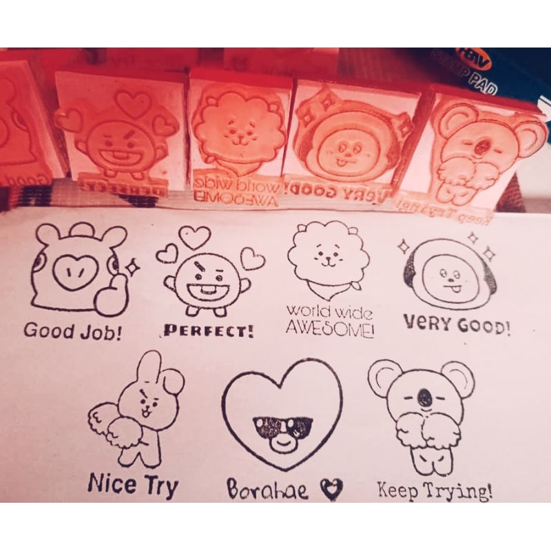 BT21 S Award Stamps for Teachers | Shopee Philippines